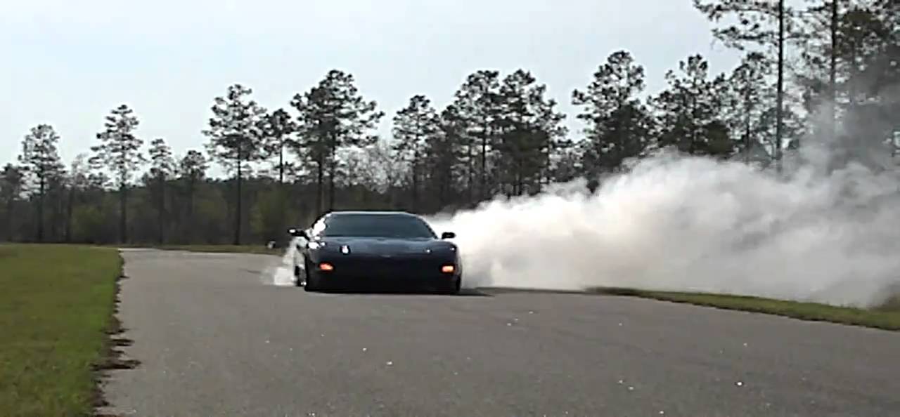 2003 Corvette Z06 Burnout