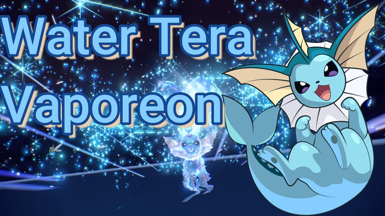 Water Tera VAPOREON Location | Pokémon Scarlet & Violet - YouTube