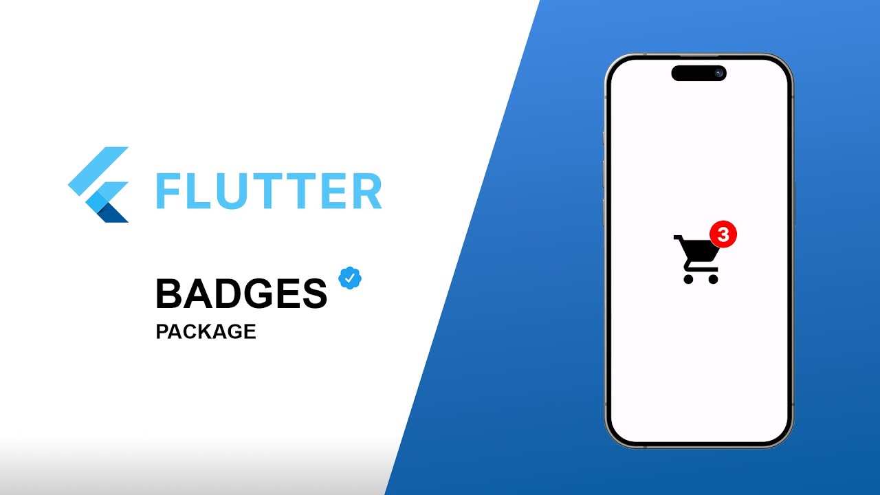 Flutter Badges Package Youtube