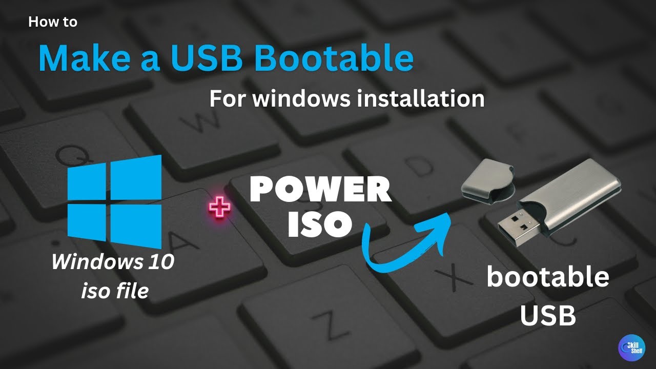 how to make a usb bootable windows 10 (Tutorial) - YouTube