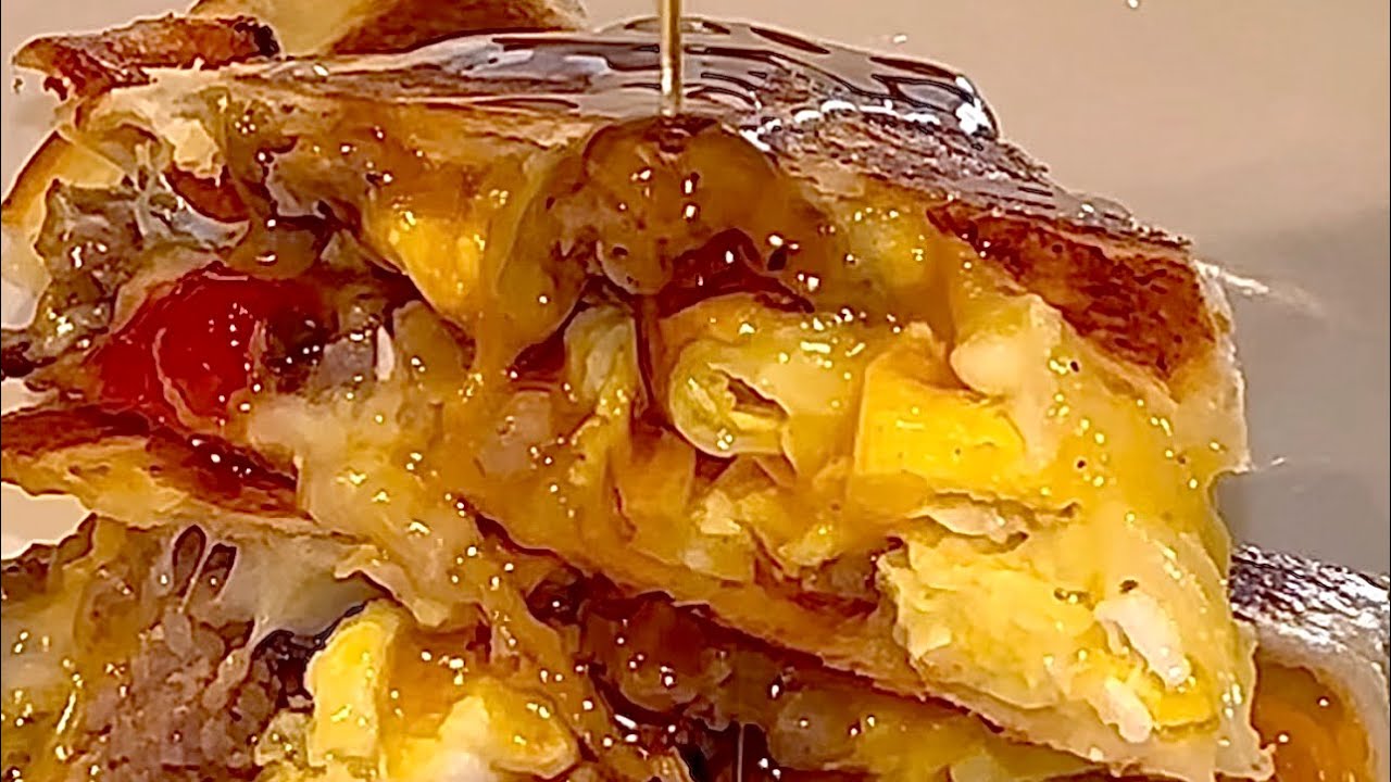 Breakfast Quesadilla by Pollo Wang - YouTube