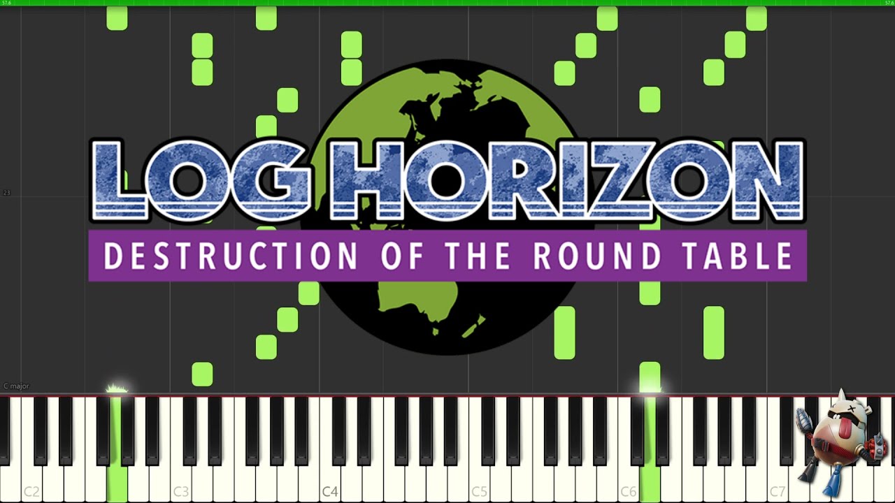 Wonderful Wonder World - Log Horizon Piano Tutorial (Advanced) - YouTube