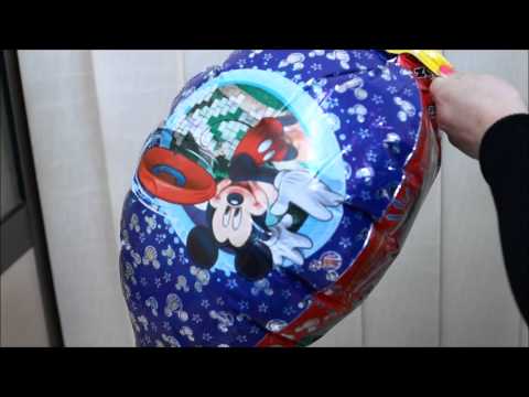How To Inflate an Orbz Balloon (Mickey orbz)