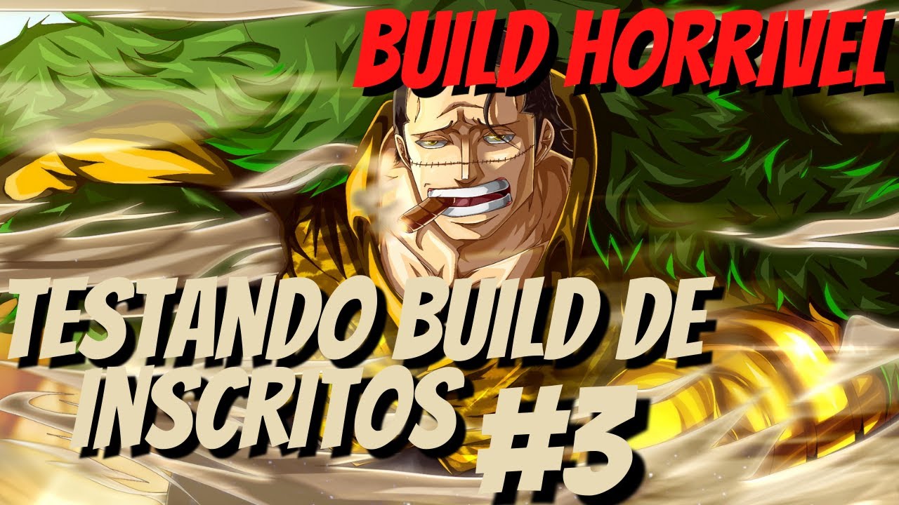 (NÃO GOSTEI) TESTEI A BUILD DE SUNA + 2SS TESTANDO A BUILD DE INSCRITOS ...