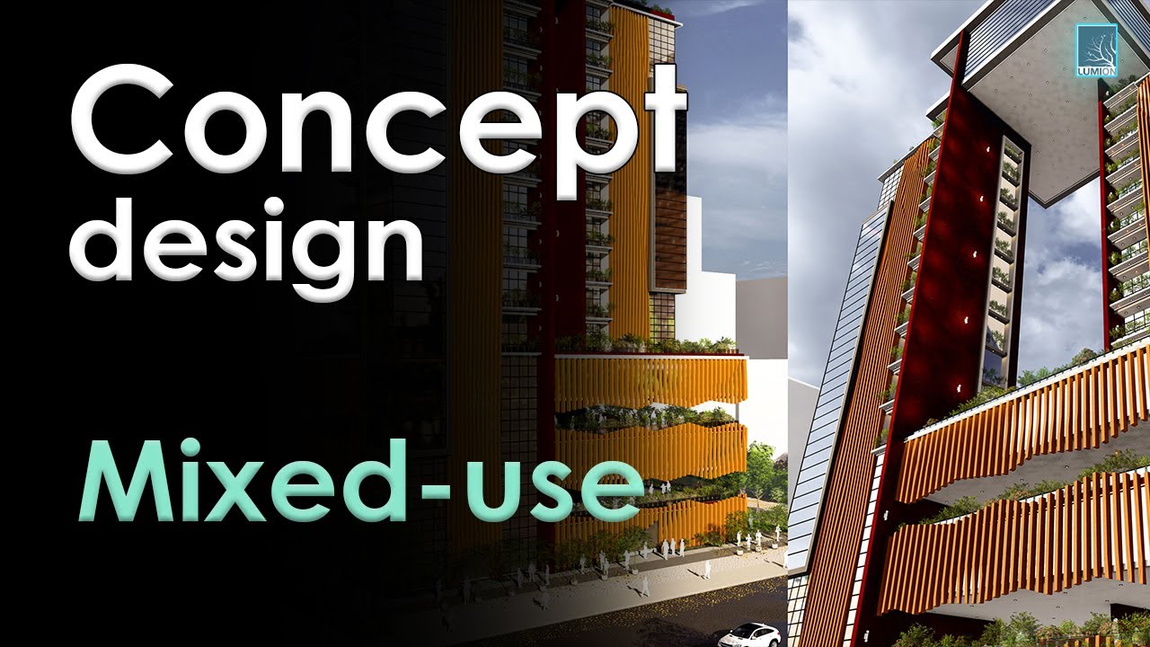 Architecture Concept Mixed-Use design - YouTube