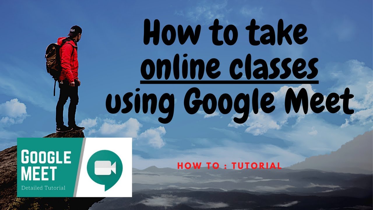 [for Teachers] V#1: How to take Online Classes using Google Meet - YouTube