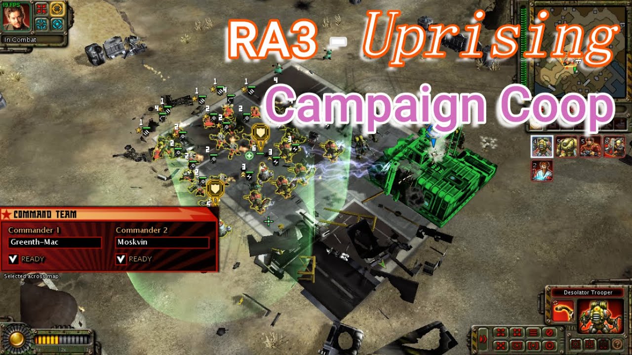 C&C RA3 Uprising - Soviet Mission 01 - Coop with AI (Part II) - YouTube