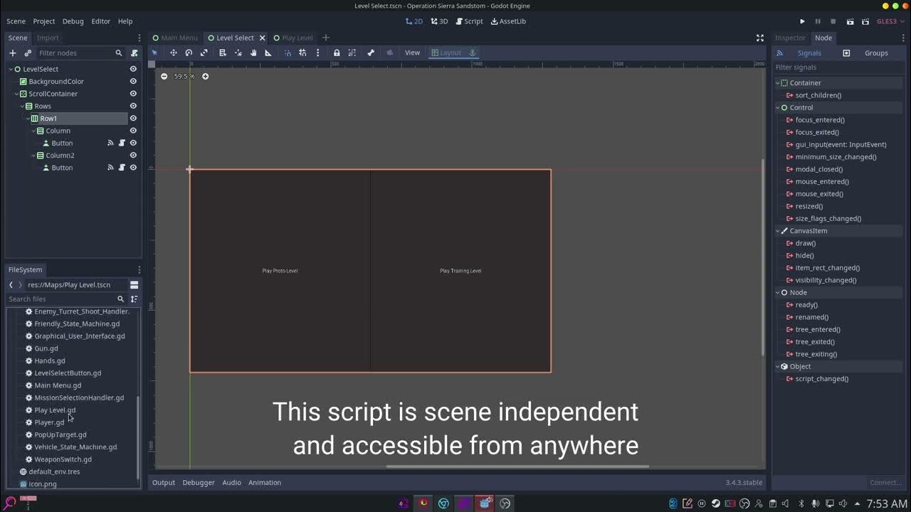 Godot Dynamic Level Selection System and Menu Tutorial - YouTube