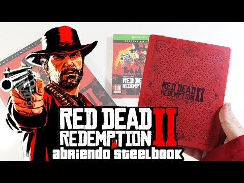 ABRIENDO - STEELBOOK - RED DEAD REDEMPTION 2 - YouTube