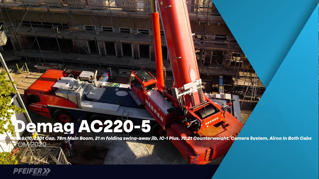 Demag AC220-5 2020 - YouTube