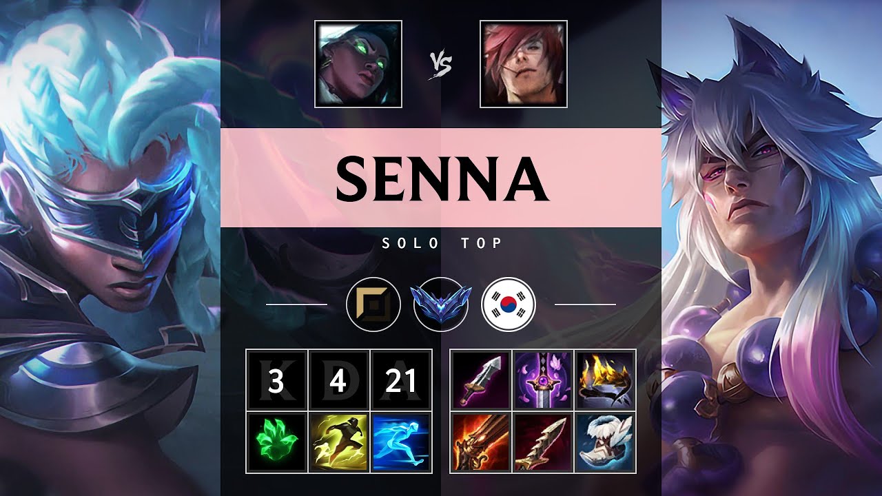 Senna Top vs Sett - KR Diamond Patch 25.05 - YouTube