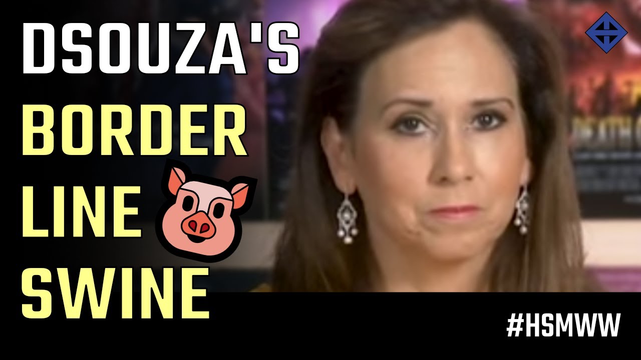 It's Borderline Swine Time with Debbie & Dinesh D'Souza 🐷🐷 - YouTube