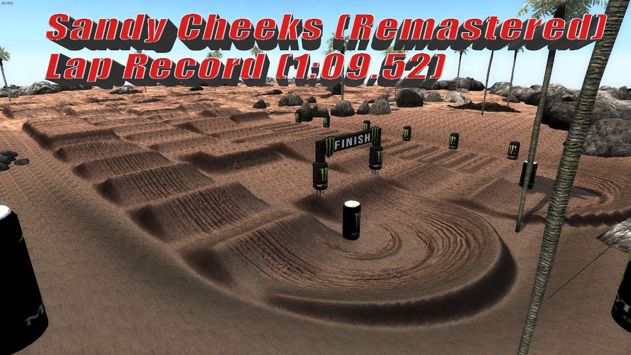 Sandy Cheeks (Remastered) Lap Record (1:09.52) - YouTube