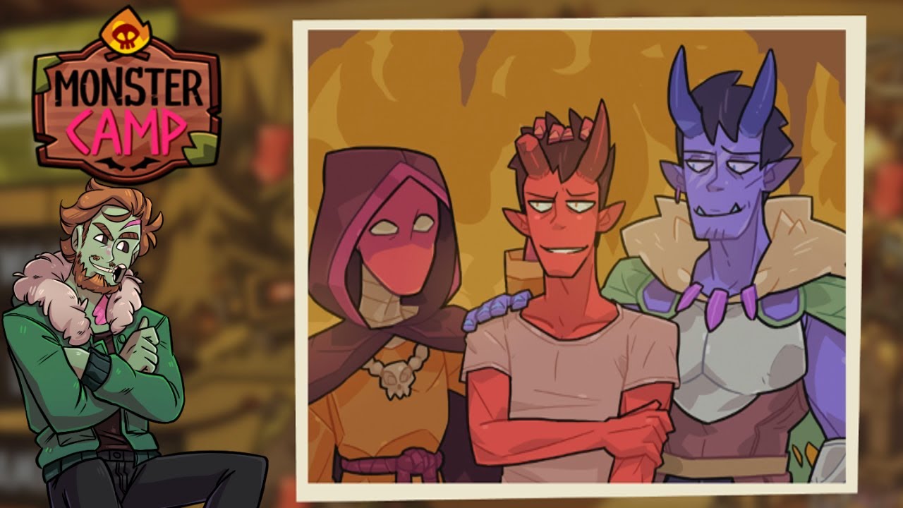 Name's COOL JOSH |Monster Prom 2: Monster Camp| Damien's Dads Ending ...