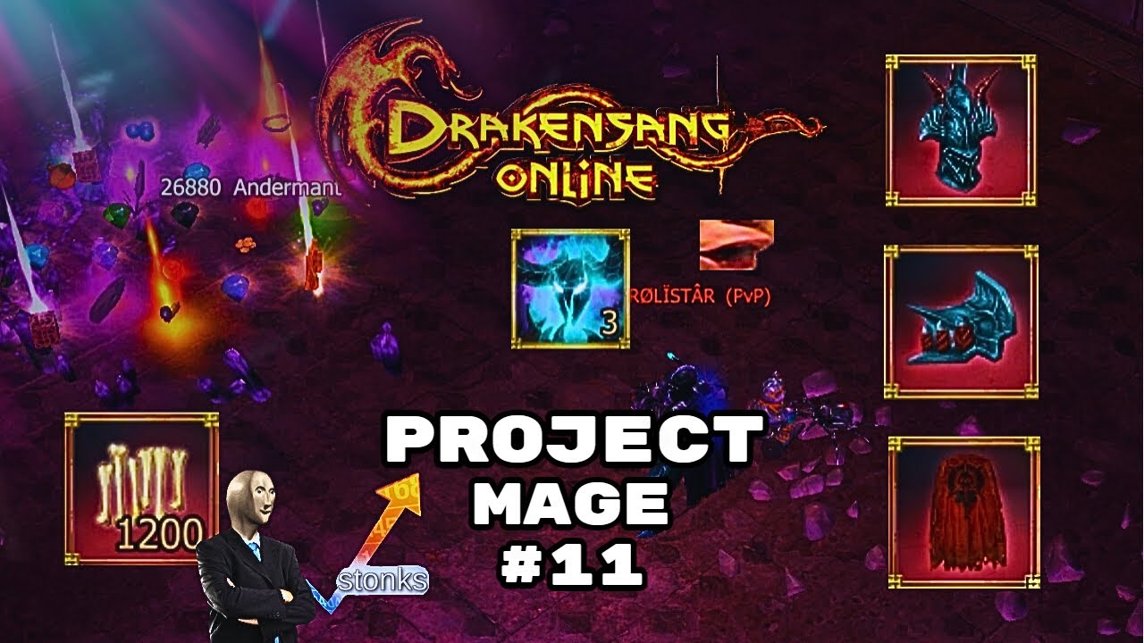 Project Mage #11 - Crafting Dragan Set! Mortis Bloodshed,Legendary ...