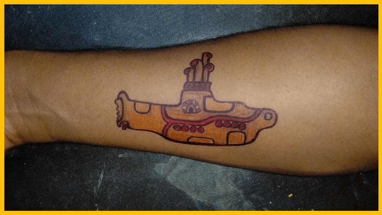 Yellow Submarine Tattoo