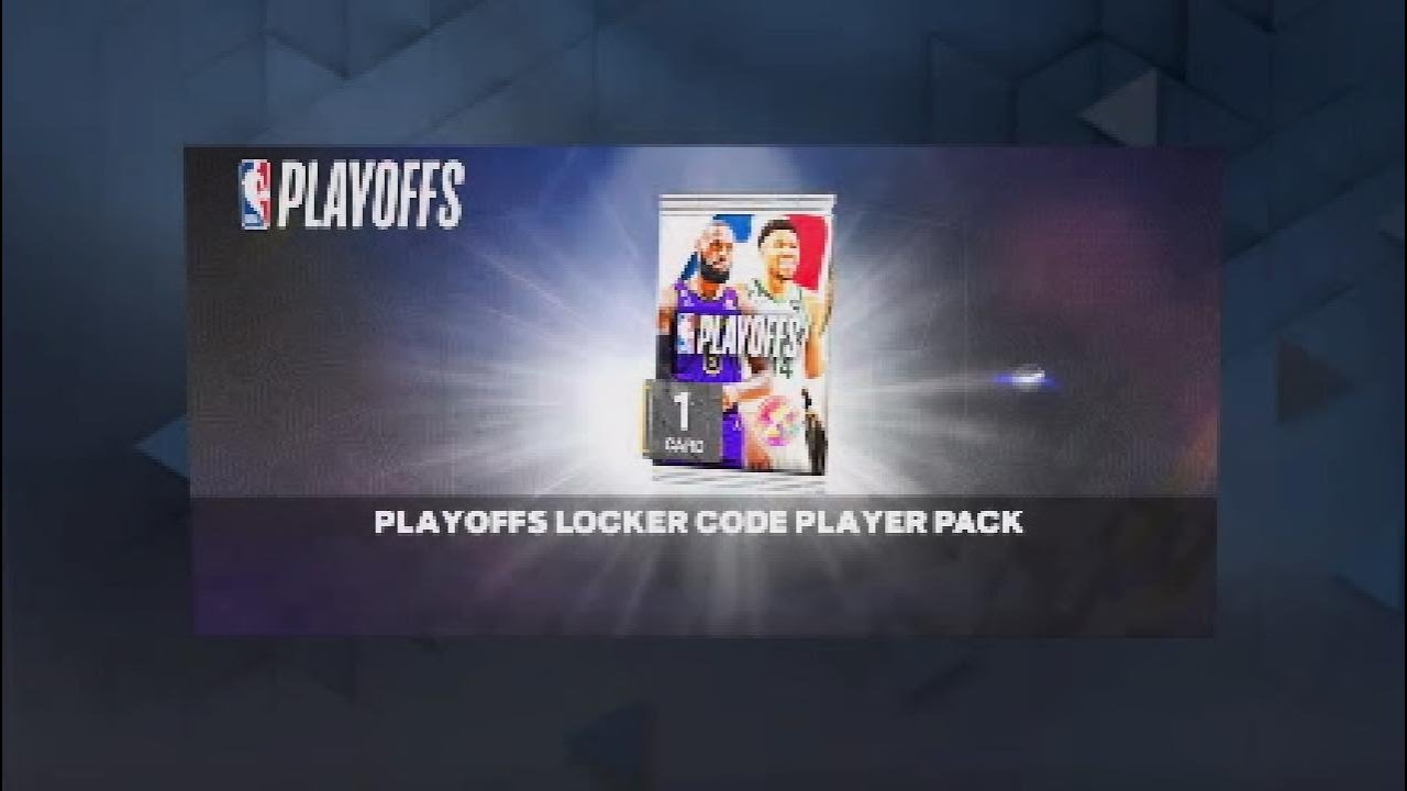 NBA 2K23 Guaranteed NBA Playoffs Player Locker Code - YouTube