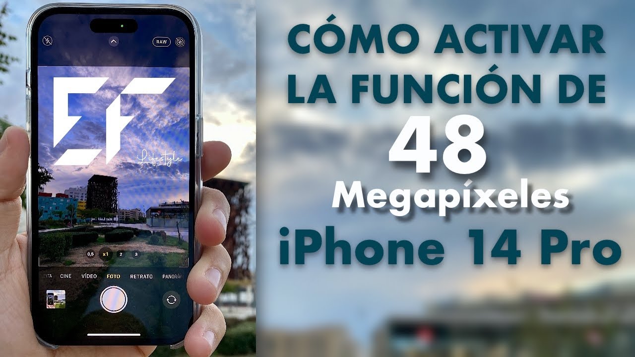 Cómo activar la función de 48 Megapíxeles del iPhone 14 Pro - YouTube