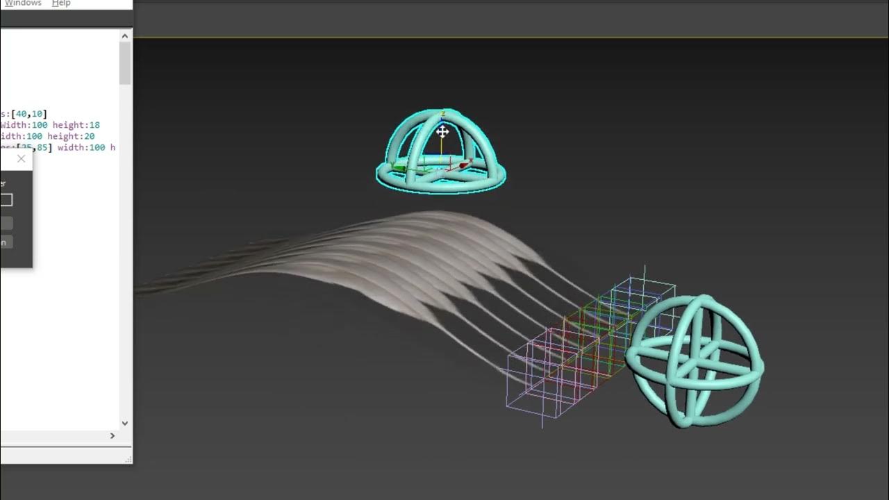 3ds Max - maxscript for creating feather in any number - YouTube