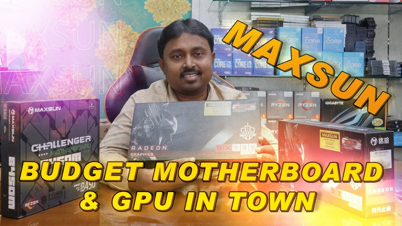 Maxsun Graphics Card Now in Bangladesh | RX580 | Maxsun Motherboard ...