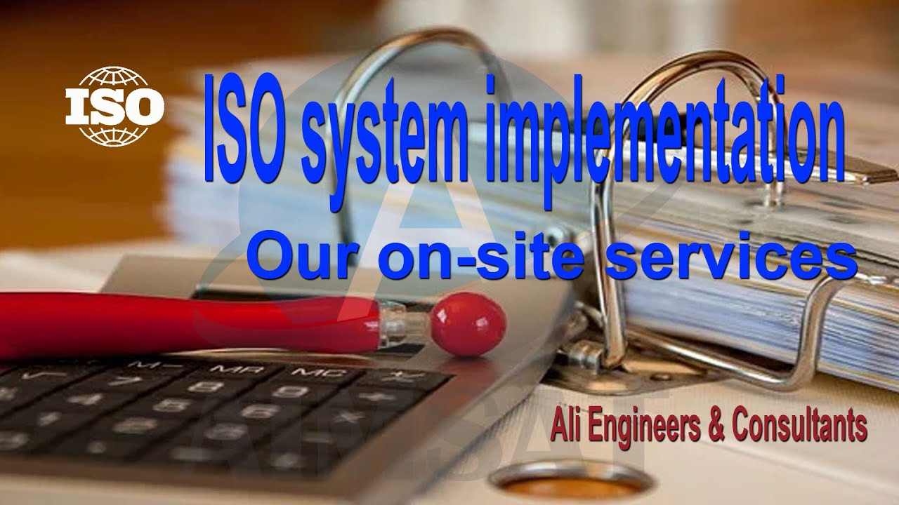 ISO - Implementation from the platform of ALI Engineers & Consultants ...