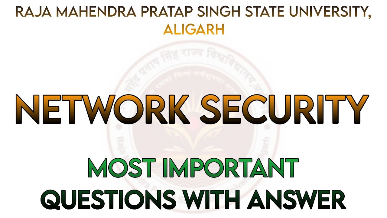 Network Security bca mcqs|Bca mcqs important questions|bca mcqs|#bca # ...