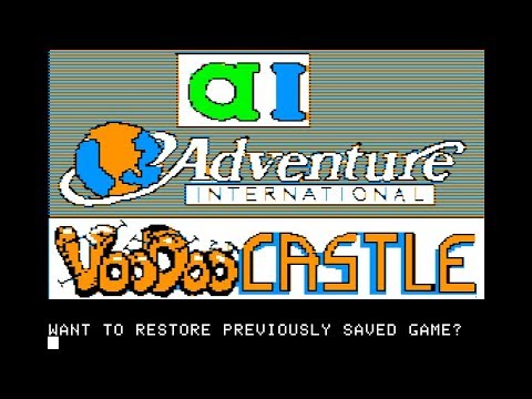 SAGA 4: Voodoo Castle walkthrough (Apple II - Adventure International ...