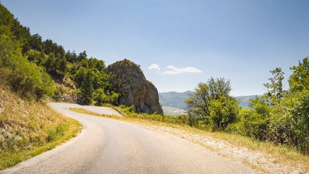 Driving the Col Saint Jean, France - YouTube
