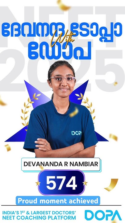 NEET 2025 RESULT : DOPA NEET TOPPERS CONGRATULATIONS 💙#neet #neet2025 #neetresults #neet2026 ...