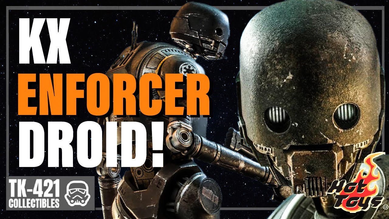 Hot Toys KX ENFORCER DROID Unboxing! Move Over R2 - THIS Is The Droid ...