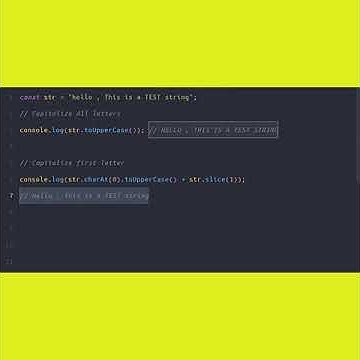 3 Types of Uppercase strings in #Javascript #Shorts - YouTube