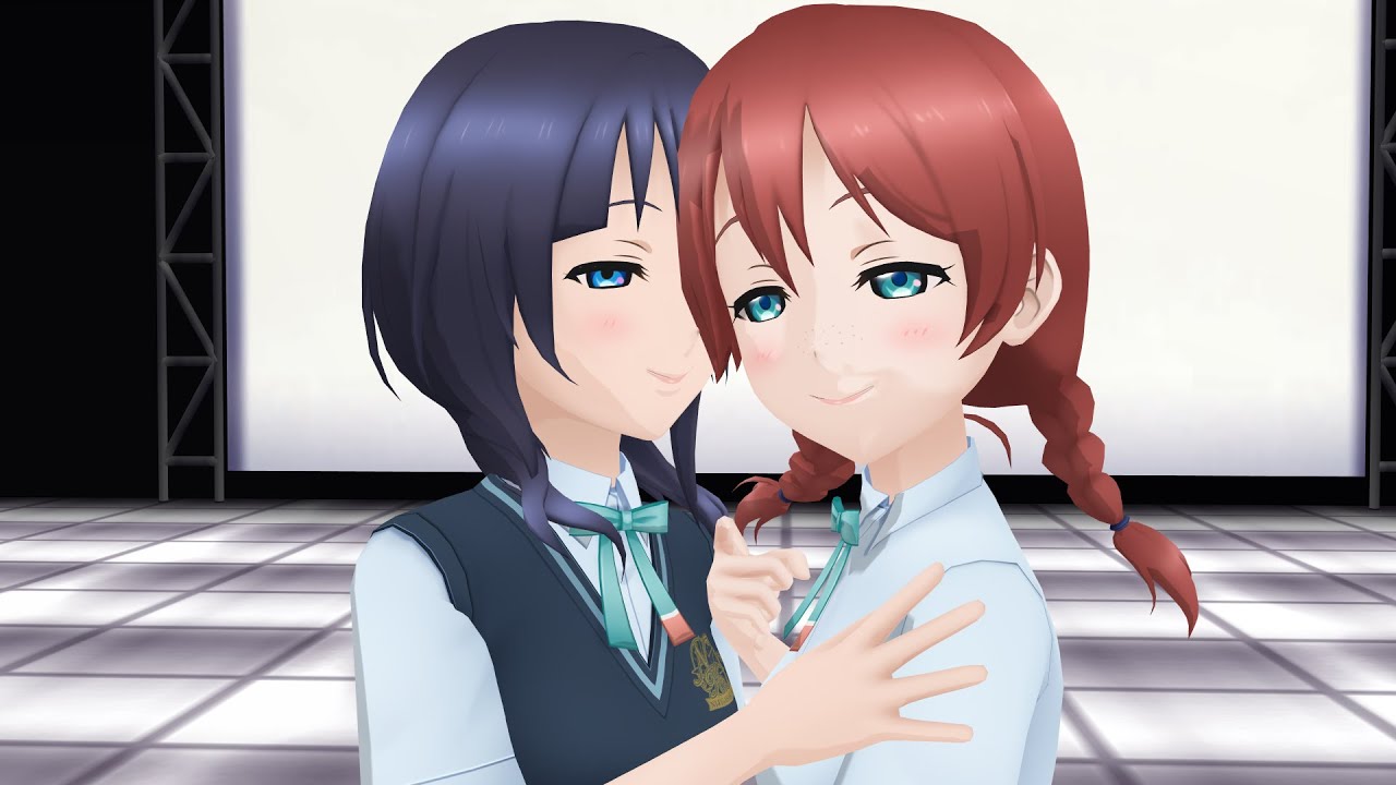 Karin Asaka cheats on Rina Tennoji (Love Live! MMD Animation) - YouTube