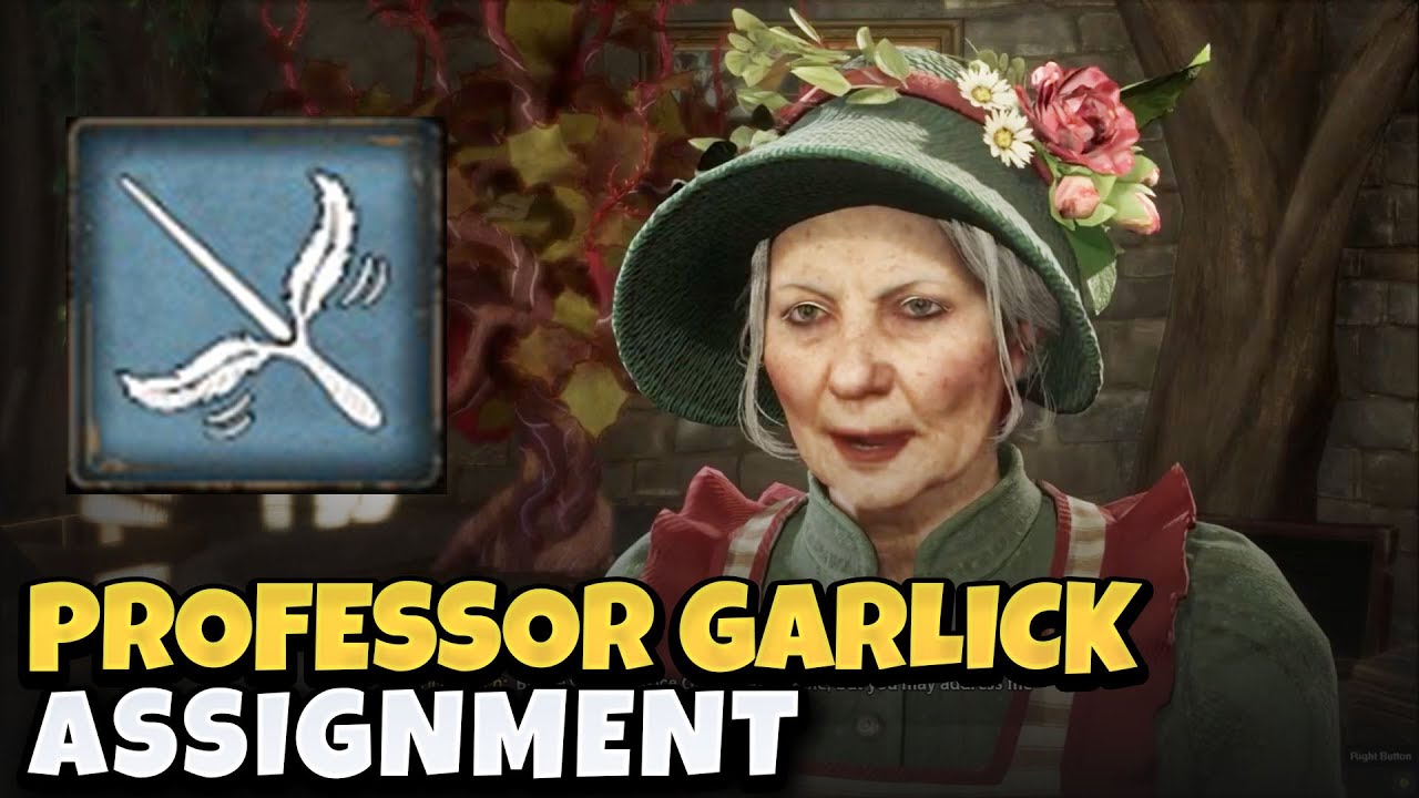 Professor Garlick Assignment 1 - Get Wingardium Leviosa Hogwarts Legacy ...