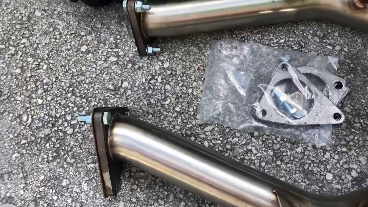 Berk Test Pipes Install! | 350z - YouTube