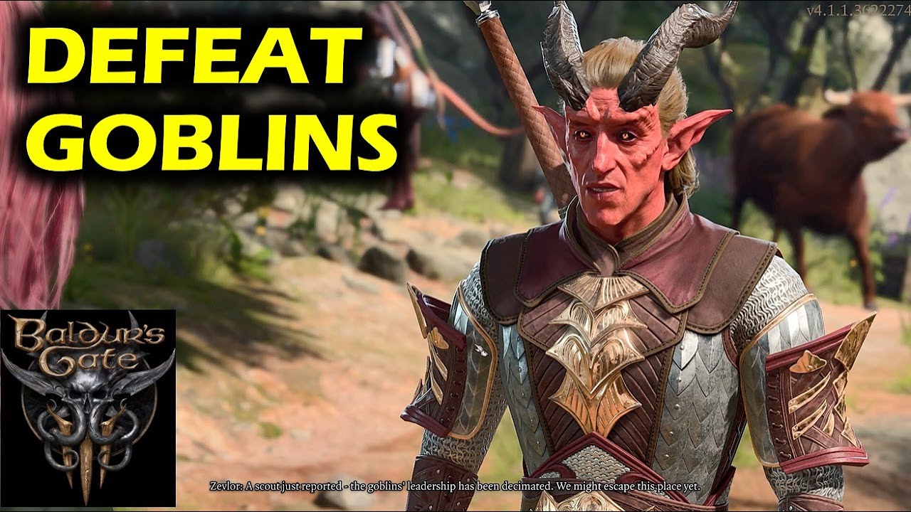 Defeat the Goblins Quest | Baldur's Gate 3 - YouTube