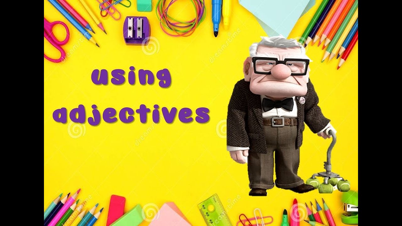 USING ADJECTIVES IN ENGLISH - YouTube