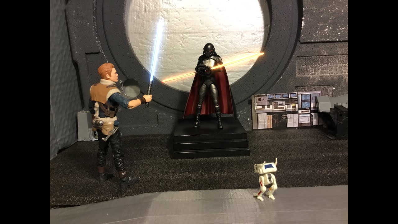 Black Series Cal Kestis And Second Sister Figure Review Youtube