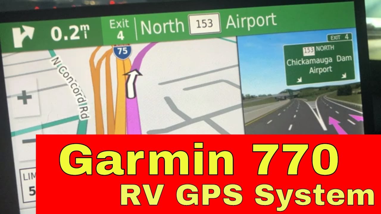 Garmin 770 - RV GPS System - YouTube