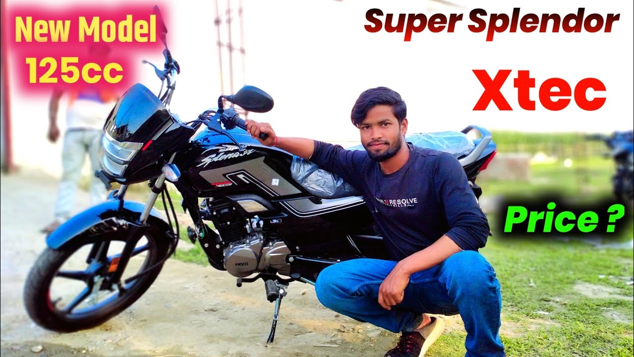 Super Splendor Xtec New Model 125 CC ! super Splendor New features bike ...