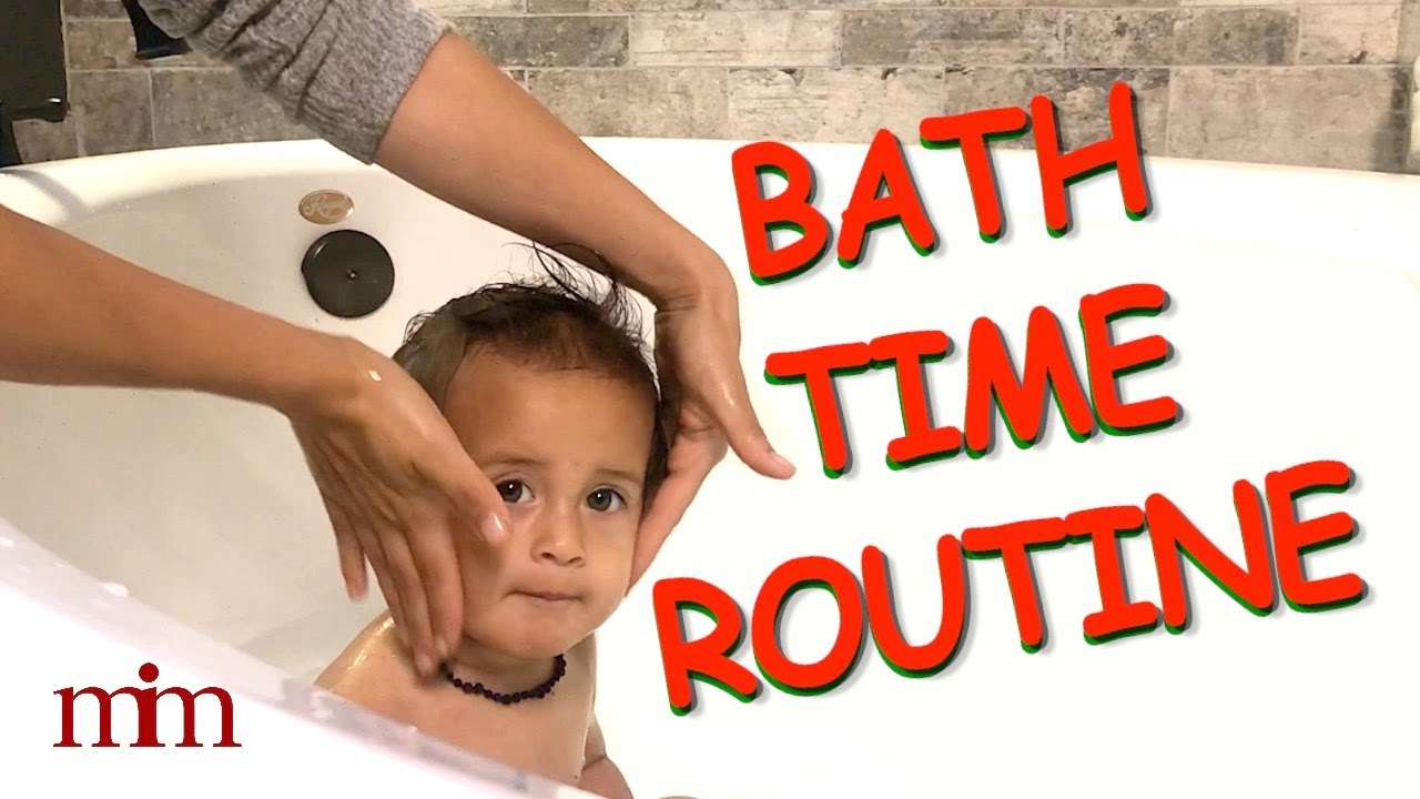 Realistic Bath Time Routine with a Toddler | Morrocco Method Kids ...