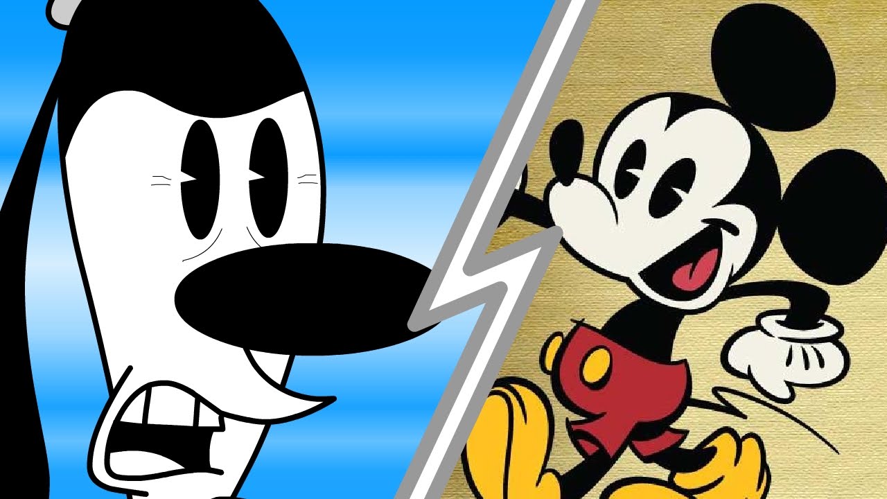 Mickey Mouse The Big Bad Wolf Classic Cartoon - YouTube