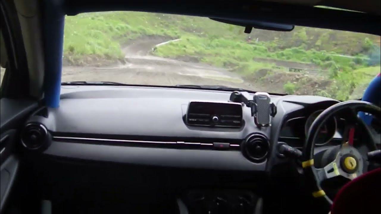 JAF中部ダートトライアル第3戦 PN1/S1500 051 2本目 51歳のおっさん、ささる - YouTube