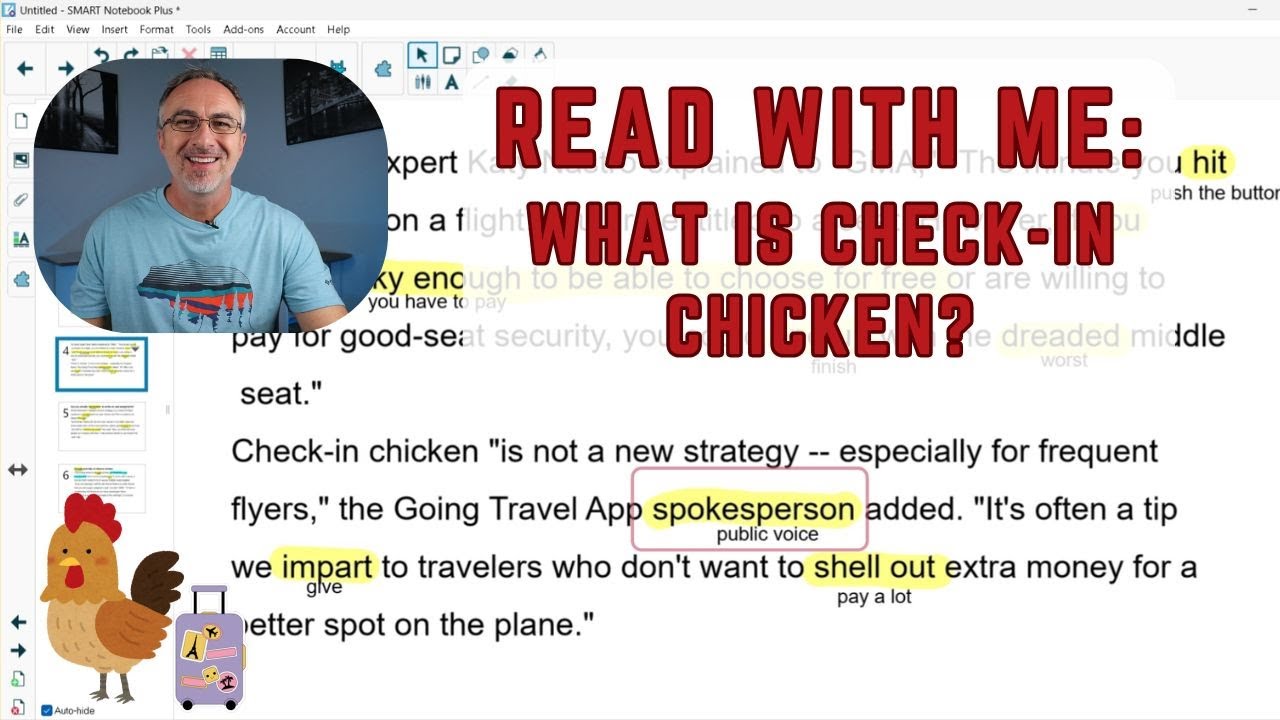 Reading Practice | At The Airport Full Article - What is Check-in ...