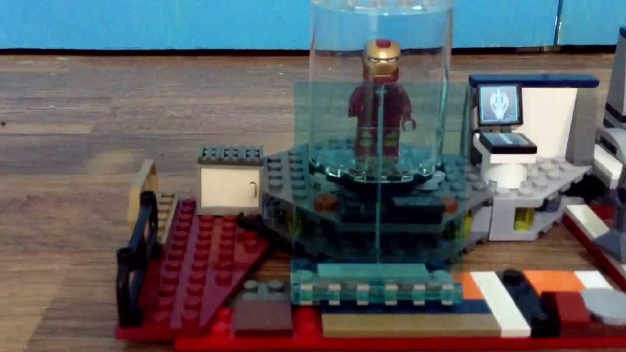 Tony stark lab custom build - YouTube