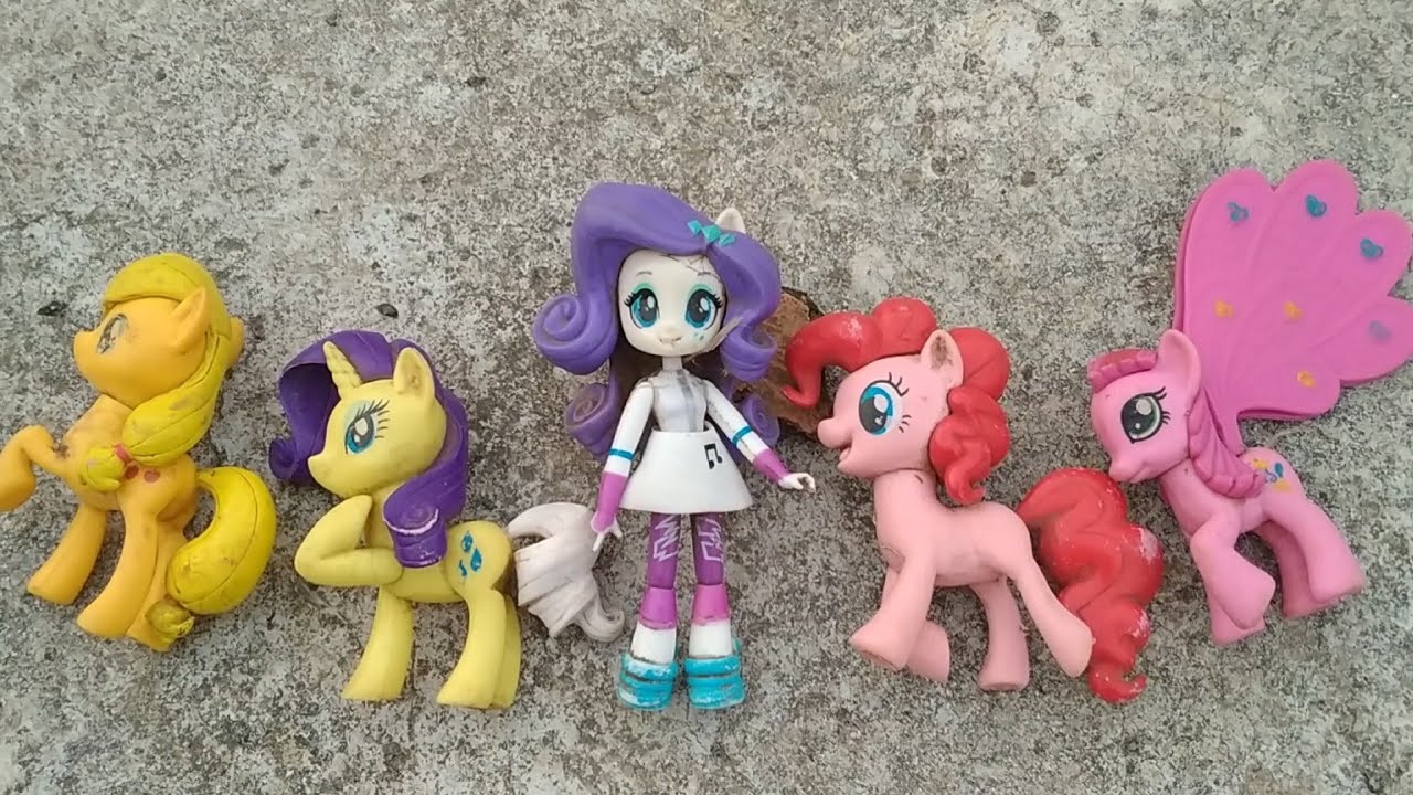 Mengeluarkan Kuda Poni Dalam Kotak 🔥 Rarity, Rainbow Dash - YouTube