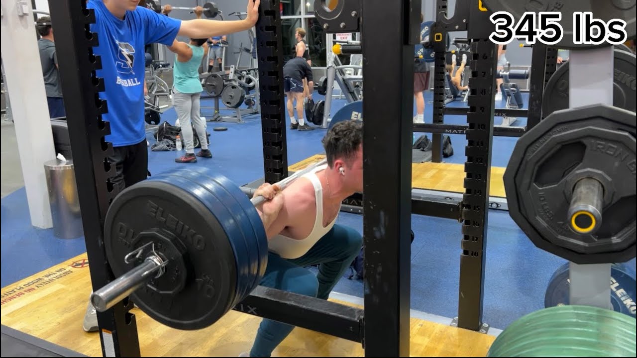 W4D1 Starting to ramp up the RPE’s Squat and Larson Press - YouTube