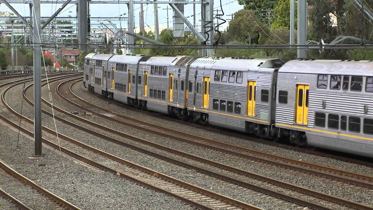 Sydney Trains - Cityrail trains at Burwood - Australian passenger ...