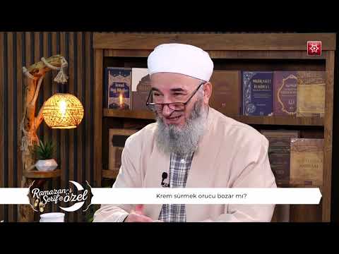 KREM SÜRMEK ORUCU BOZAR MI ? HÜSAMEDDİN VANLIOĞLU HOCA EFENDİ