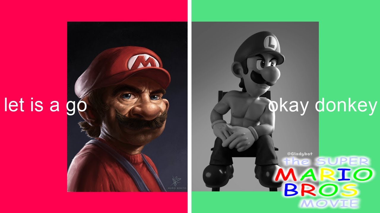 my script for the super mario movie - YouTube