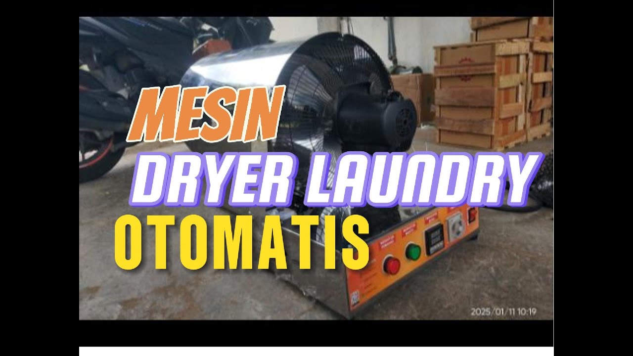 MESIN PENGERING LAUNDRY OTOMATIS || UD MESIN TANI JOMBANG - YouTube